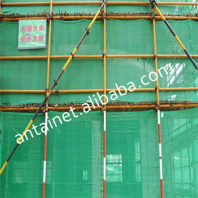 China HDPE colorful monofilament fire resistant scaffold safety net for sale