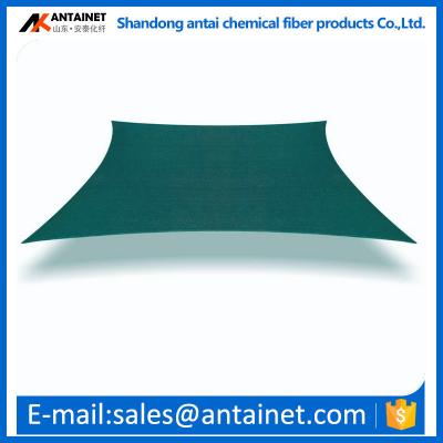 China shade sail carport/shade net carport/plastic carports HDPE materail green dark an so on colors in Antai factory for sale