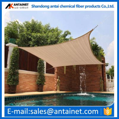 China hdpe outdoor sun shade sails green dark any color HDPE material  from China Antai factory for sale