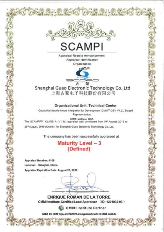  - Shanghai Guao Electronic Technology Co., Ltd.
