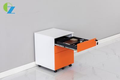 China 460MM Width Curved Drawer 3 Mobile Pedestal Cabinet For Office Furniture for sale