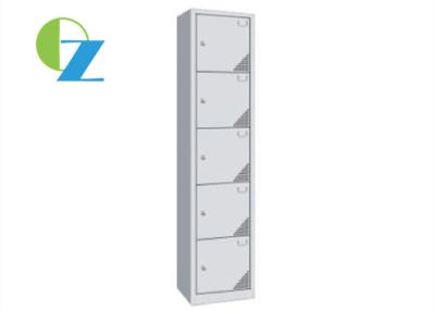 中国 5個のドアのカスタマイズされる縦の鋼鉄オフィスのロッカーのワードローブの体育館の学校のキャビネット 販売のため
