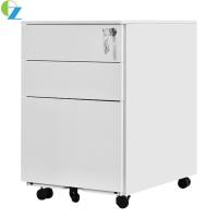 China Storage 3 Section Slideway Mobile File Cabinet Rotating Assembled for sale