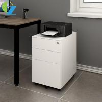 China Storage 3 Section Slideway Mobile File Cabinet Rotating Assembled for sale