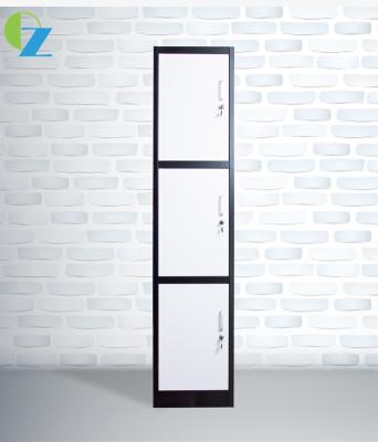 China A roupa escolhe 3 a espessura de aço do vertical 0.6mm do cacifo da porta à venda