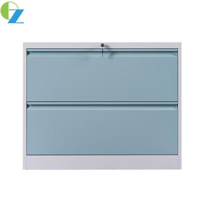 China Fach der W900mm-kaltwalzendes Stahlbüro-seitliches CAB-Datei-2 völlig geöffnet zu verkaufen