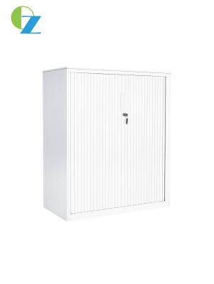 China Metal Tambour Door Office File Cabinet Steel Cupboard Office Furniture for sale