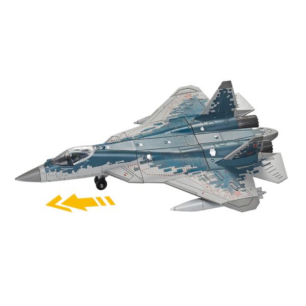 Quality 1:72 Scale SU57S Heavy Fighter High - Quality Collectible with Color Box for sale