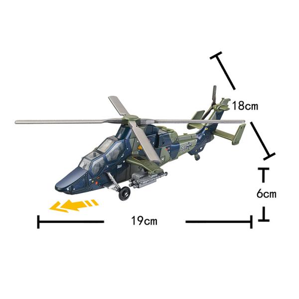 Quality EC-665 Tiger Attack Helicopter 1:72 Replica Single - Packed in Colorful Box for sale