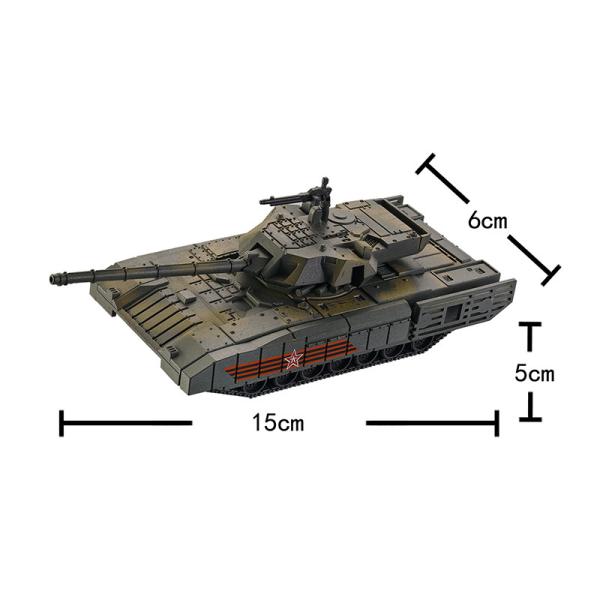 Quality 1:72 Scale T14 Main Battle Tank Ideal for Military Model Collectors for sale