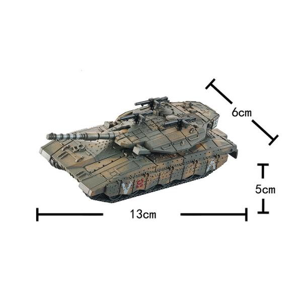 Quality 1:72 Scale Merkava Main Battle Tank Tailored for Military Model Enthusiasts for sale
