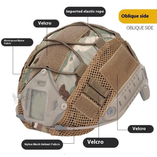 Quality Military Enthusiast Tactical Helmet FAST MICH Camouflage Field Rail Helmet for for sale