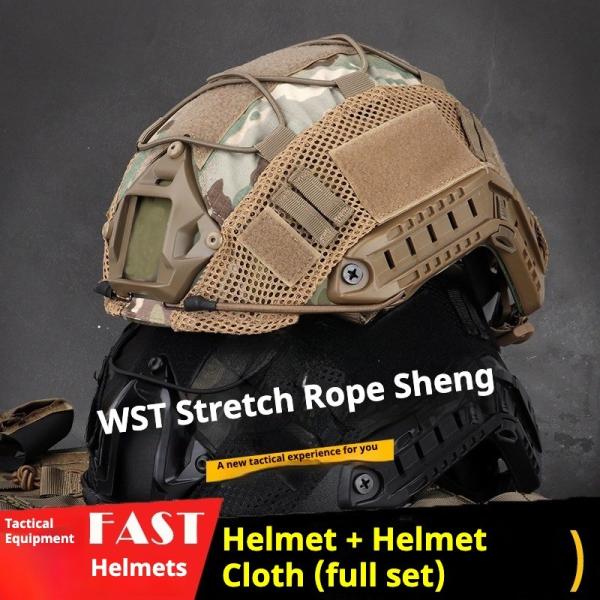 Quality Military Enthusiast Tactical Helmet FAST MICH Camouflage Field Rail Helmet for for sale
