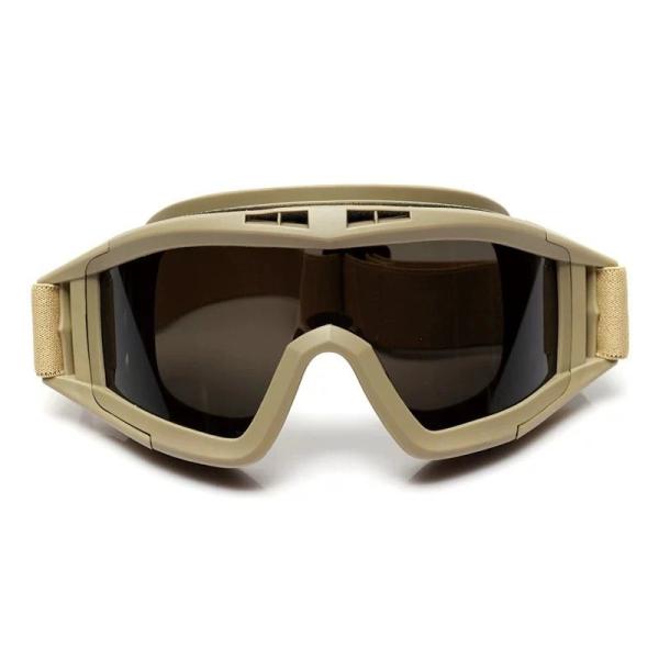Quality Desert Tactical Goggles-Special Forces- style Protective Eyewear for Military for sale