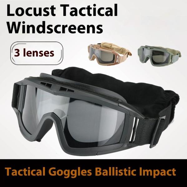 Quality Desert Tactical Goggles-Special Forces- style Protective Eyewear for Military for sale