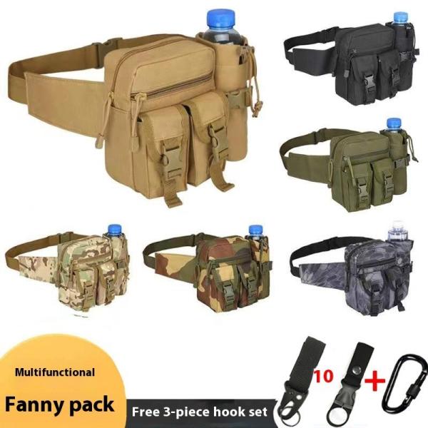 Quality Fanny Pack Men'S Multi-Functional Sports Waterproof Small Fanny Pack Kettle Satchel Outdoor Riding Fishing Travel Kit for sale