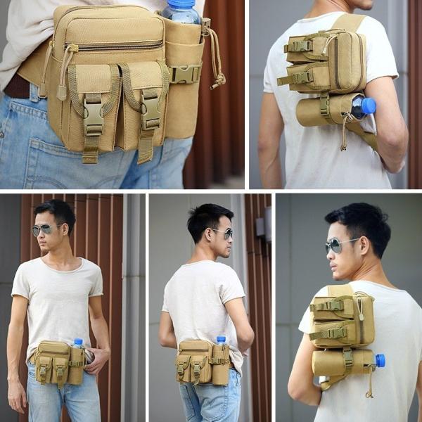 Quality Fanny Pack Men'S Multi-Functional Sports Waterproof Small Fanny Pack Kettle for sale