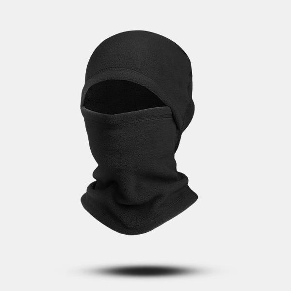 Quality Fleece hats men and women winter windproof warm mask outdoor skiing riding neck for sale