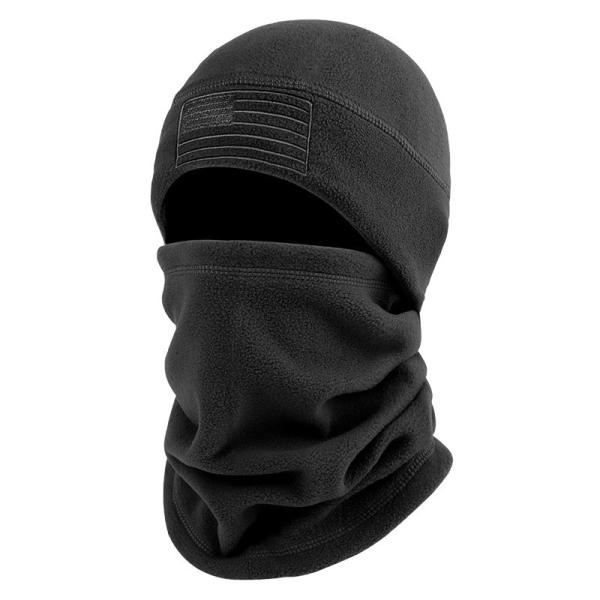 Quality Fleece hats men and women winter windproof warm mask outdoor skiing riding neck for sale