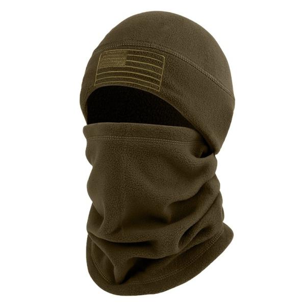 Quality Fleece hats men and women winter windproof warm mask outdoor skiing riding neck for sale