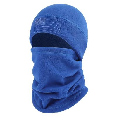 Quality Fleece hats men and women winter windproof warm mask outdoor skiing riding neck for sale