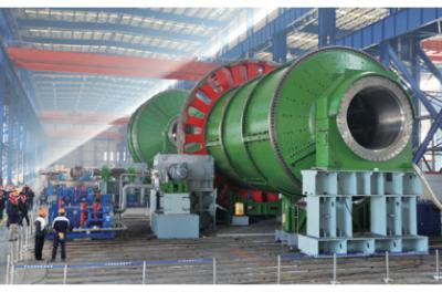 China φ 6.2m × 9.5m (F/F) Overflow Ball Mill And Supporting System With Fully Functional for sale