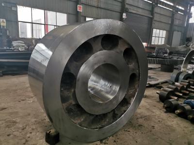 China Professional Customized Castings And Forgings Rotary Kiln Forged Ring for sale