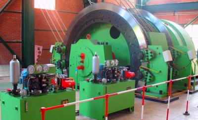 China Multi-Rope Friction Hoist Conveying Hoisting Machine network control for sale