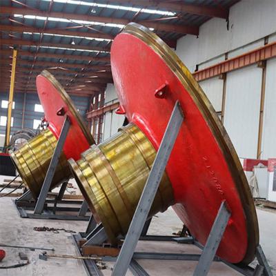 China Casting Steel End Cap Castings And Forgings Ball Mill End Cover Customized for sale
