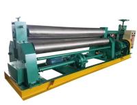 China Plate Thickness 10mm Three Roller Plate Rolling Machine High Efficiency for sale