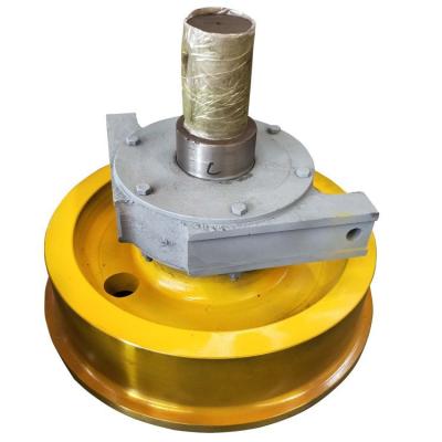 China Customizable Crane Wheel Precision Cast And Forge For Lifting Cargo for sale