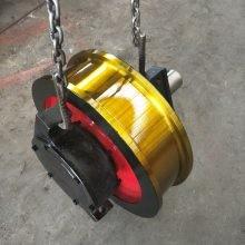 China Double Flange Crane Parts Sky Wheels T Shape H Shape Heavy Duty for sale