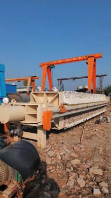 China Große mobile Ölflaschenfilterpresse mit automatischem Filtertuch zu verkaufen