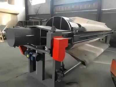China Fully Automatic Circular Filter Press, High-Pressure Quick Opening Filter Cake Automatically Falls Off for sale