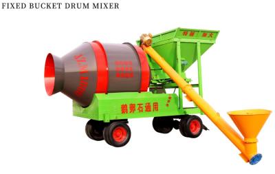 China Cement Plant Equipments Fixed Bucket Drum Mixer JZM Series Concrete Mixing Machine for sale