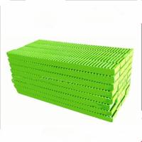 China Moisture Resistant Mine Hoist Green EVA Plastic Lining Plates for sale