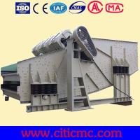 China 20 Degree Ore Dressing Equipment Circular Linear Vibrating Screen for sale