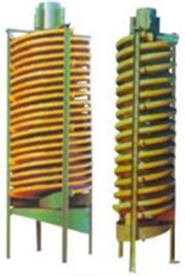 Cina Separatore dello scivolo a spirale del minerale di capacità di 6 TPH per l'attrezzatura del condimento di minerale metallifero in vendita