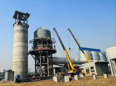 China Energy Saving 72TPD - 5000TPD Bauxite Rotary Kiln for sale