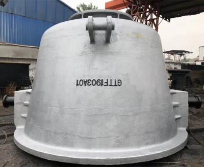 China OEM ODM Casting Machining Cast Iron Slag Pot Metallurgy Machine and steel plant slag ladle for sale