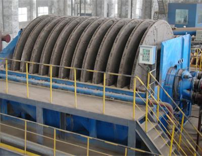 Cina 8-36 filtro a vuoto rotativo del disco di TPH per residui ceramici che asciugano in vendita