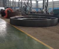 China Large Casting Steel Involute Gear Ring Spur Mill Girth Gear For Mining Machine for sale