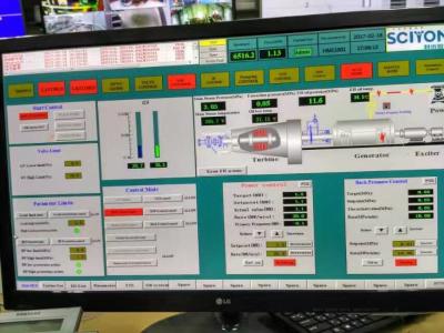 China Electric 300 Kw Condensing Steam Turbine Generator of electric power plant for sale