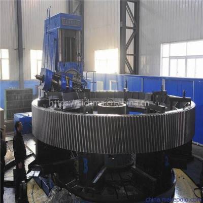 Cina Ingranaggio esterno di giro del mulino del grande diametro e forno rotante d'acciaio di Ring Gear For in vendita