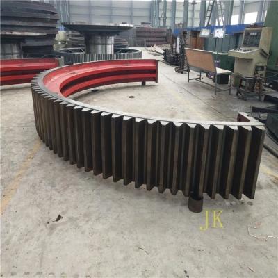 Cina Ingranaggio esterno di giro del mulino del grande diametro e forno rotante d'acciaio di Ring Gear For in vendita