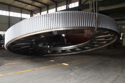 Cina Ingranaggio esterno di giro del mulino del grande diametro e forno rotante d'acciaio di Ring Gear For in vendita
