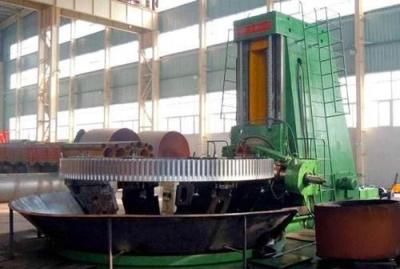 China UNI EN ISO standard 120MT Big Mill Girth Gear For Rotary Kilns for sale