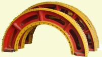 China Forging Large Single Double Herringbone helical spur gear Ring With CNC Mahining for sale