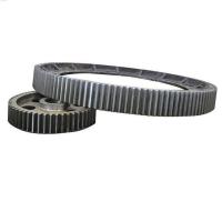 China Large Casting Steel Involute Gear Ring Spur Mill Girth Gear For Mining Machine for sale