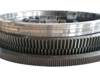 China Large Casting Steel Involute Gear Ring Spur Mill Girth Gear For Mining Machine for sale
